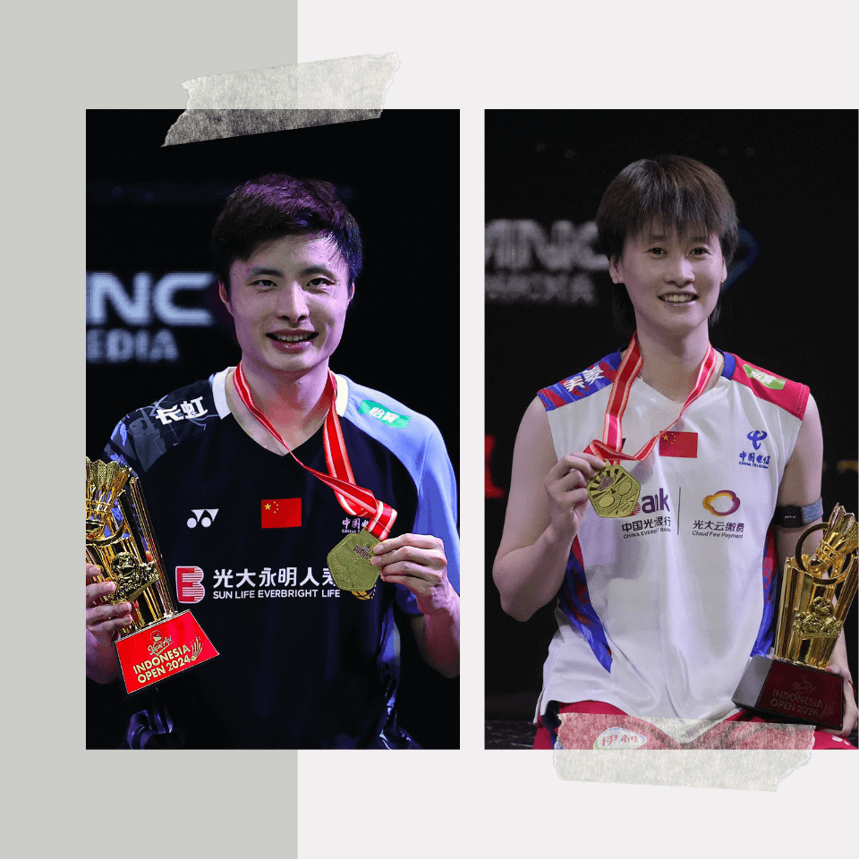 Yu Qi wins Indonesia Open title; Chen Yufei claims women's crown ...